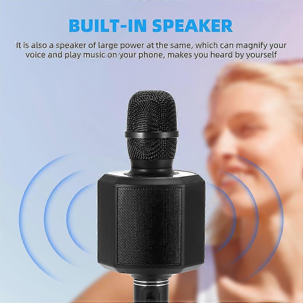 Portable Bluetooth Microphone Wireless Professional Speaker Home ...