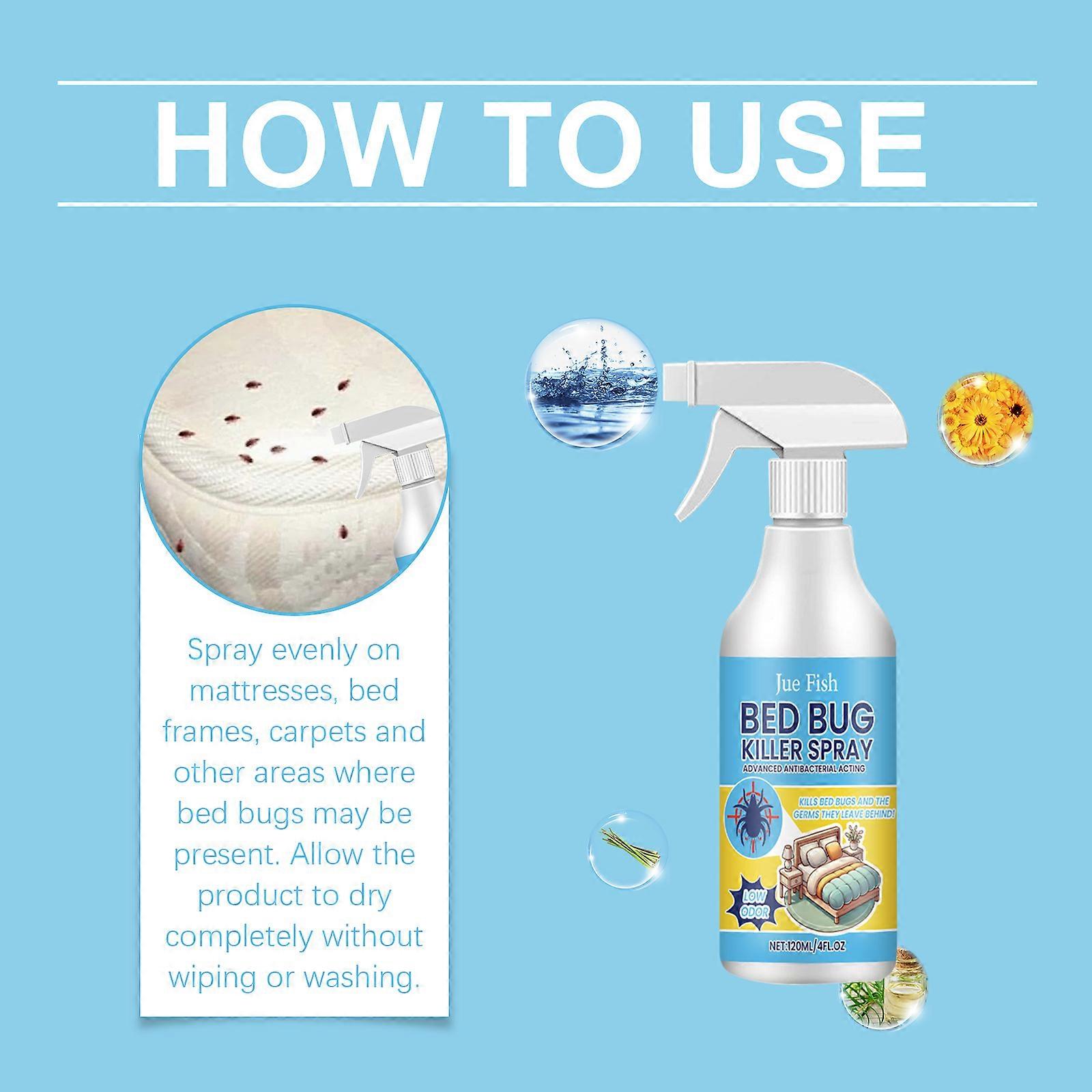 Bedbug Spray, Bedbug Killing And Mite Killing Spray For Dormitory Beds ...
