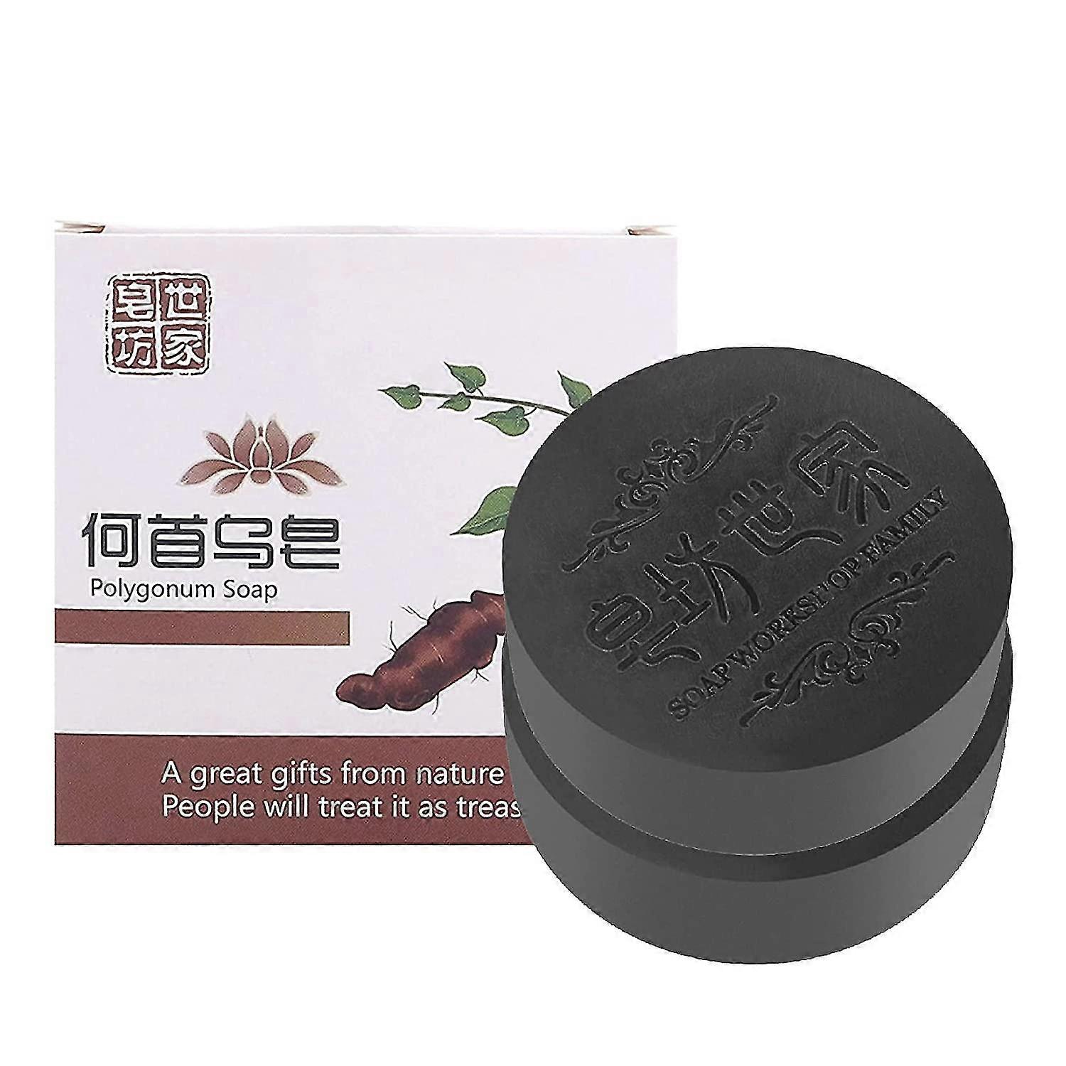 2023 New Polygonum Soap Hair Growth, Black & Thick Hair Fallopia ...