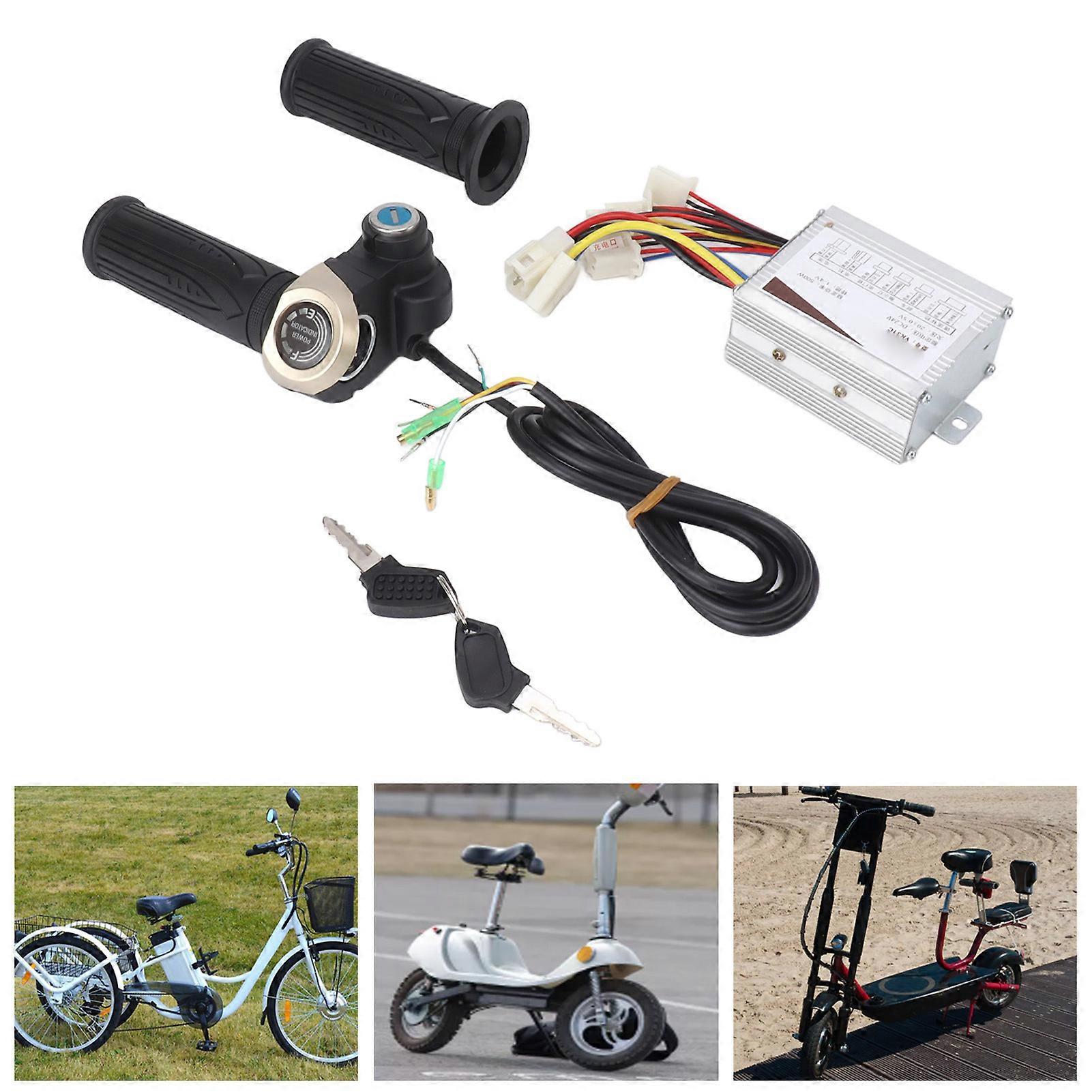 New Brushed Controller 24V 500W Bike Motor Speed Controller with 24V ...