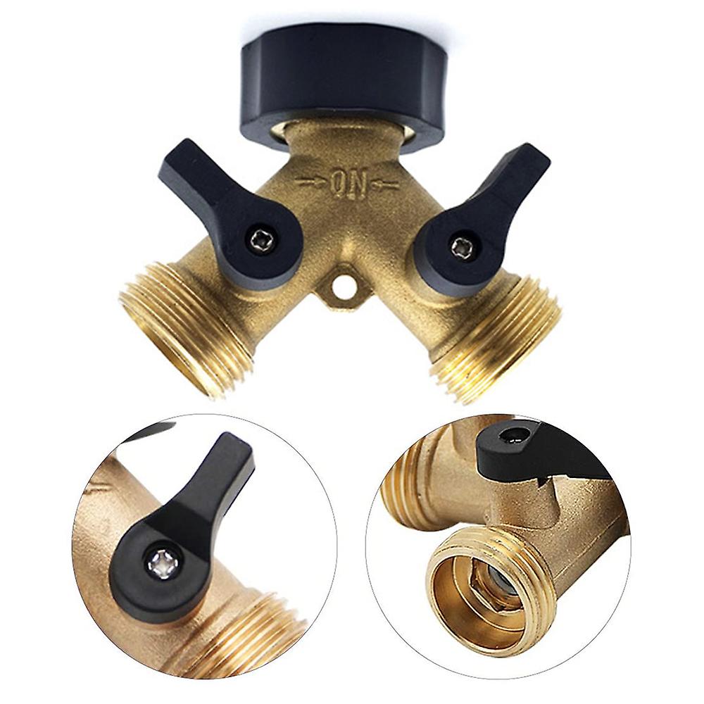 2-way Y-distributor For Inlet Hoses 3/4 Inch For Connecting 2 Devices ...
