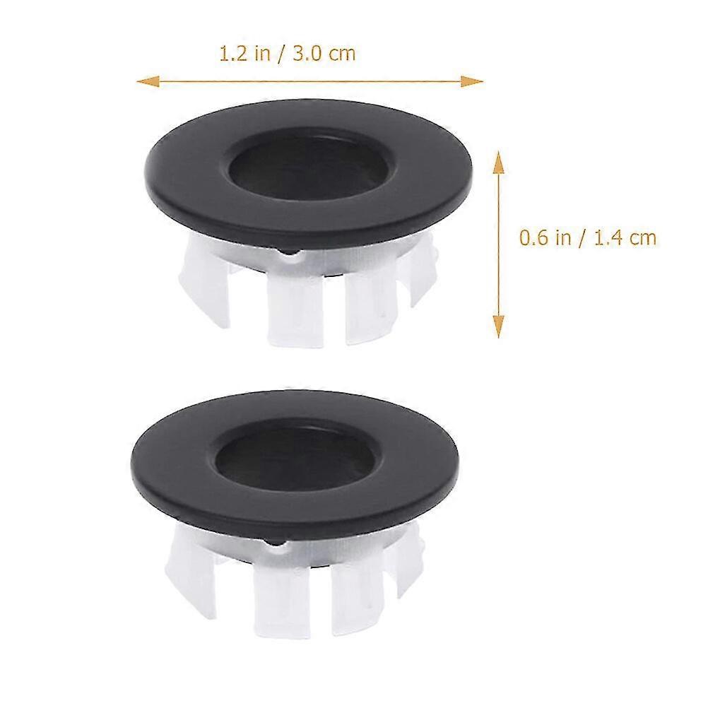 2 Pcs An Fittings Wash Basin Overflow Ring Sink Overflow Trim Ring ...