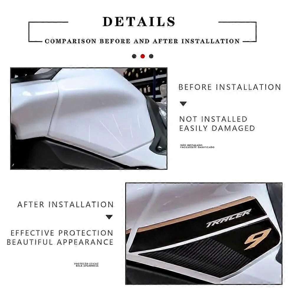 3D Stickers For Yamaha Tracer 9 Tracer 9GT 2021-2023 Motorcycle ...