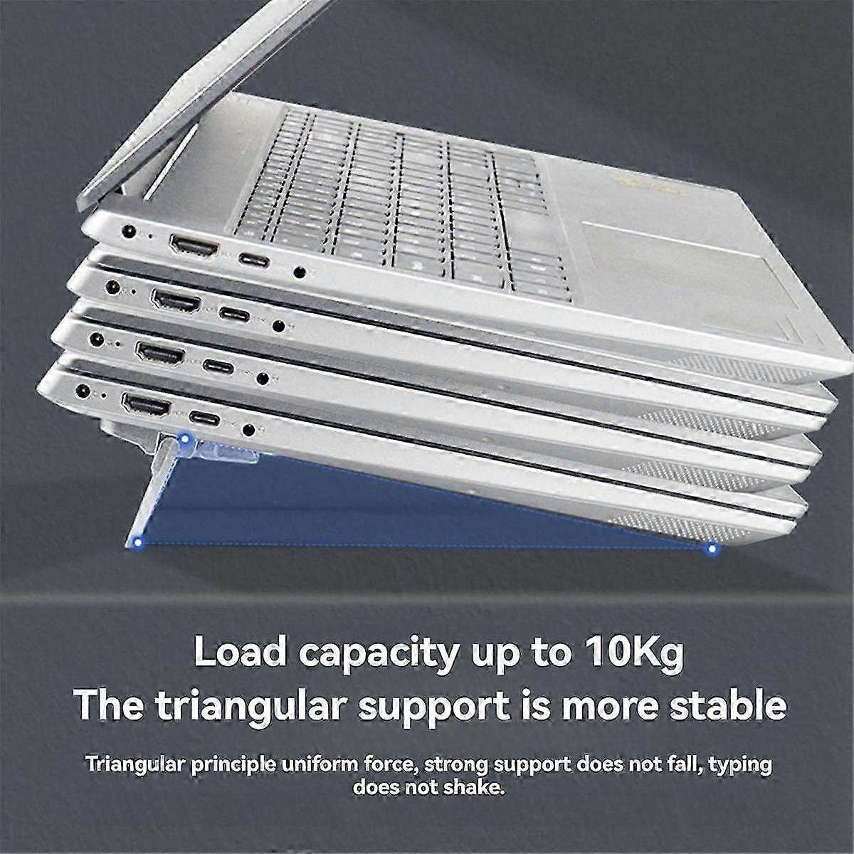 Mini Laptop Stand Portable Invisible Foldable Laptop Cooling Pad Laptop ...