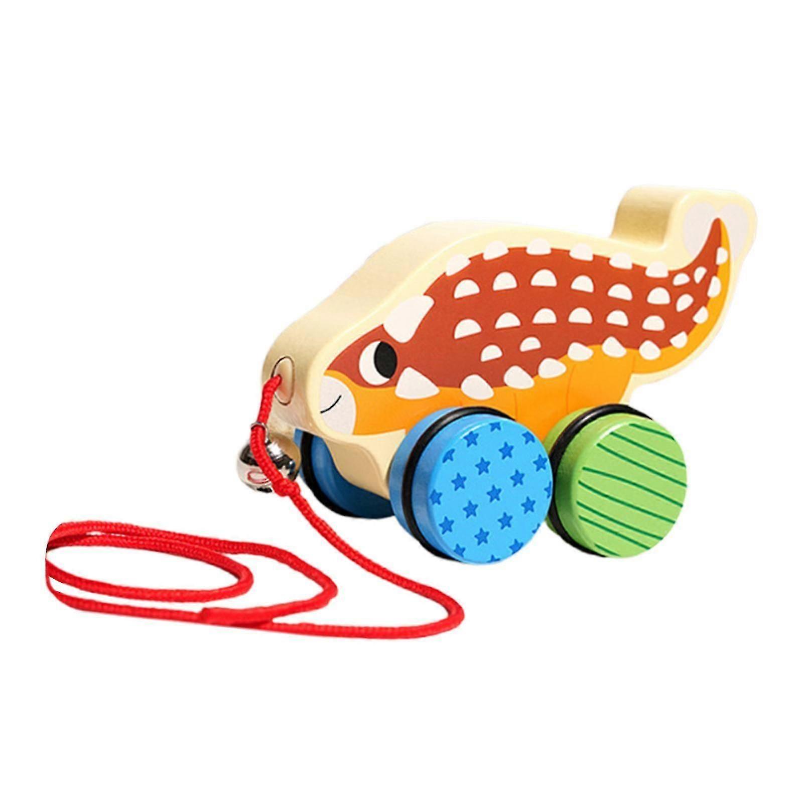 Pull Along Toy with String Animal Push and Pull Along Toy Fine Motor ...