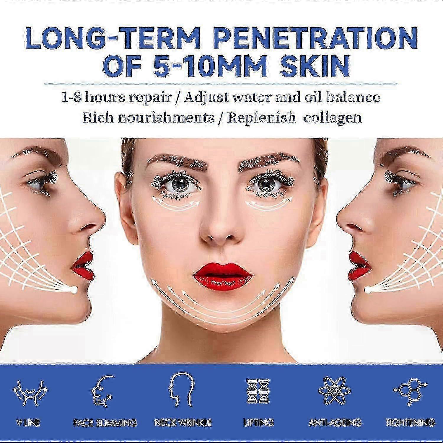 Chinology Double Chin Lifting & Firming Mask - 3x Pack, for V Line ...