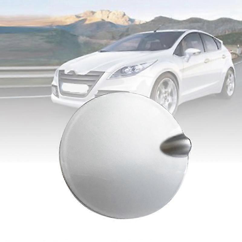 Silver Fuel Tank Cover Gas Cover Flap Door Fuel Filler Flap Gas Lid Cap ...