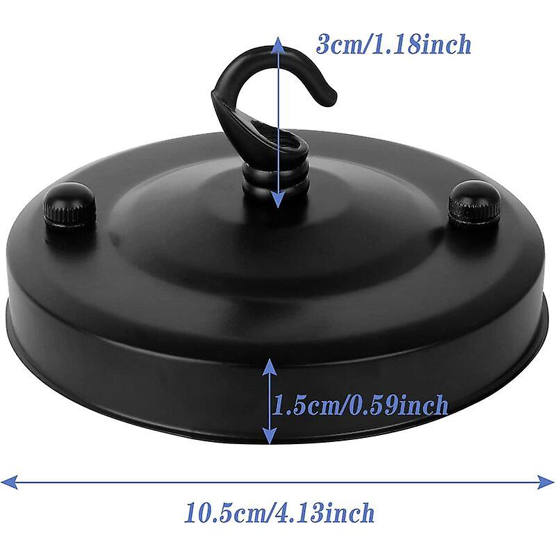Ceiling Rose Hook, 3 Pcs Ceiling Chandelier Plate for Chandeliers ...