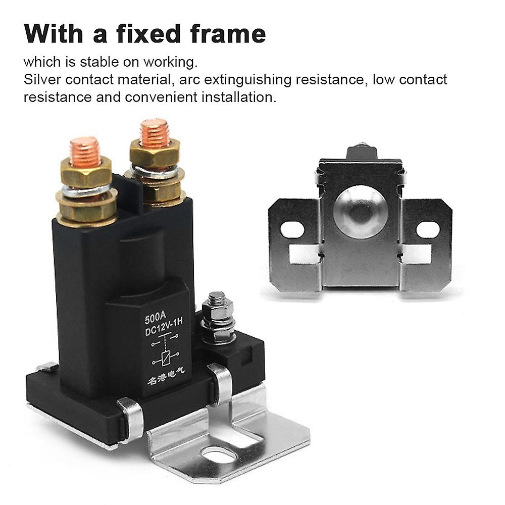 12/24V 500A High Current Relay Intelligent Dual Battery Isolator Switch ...