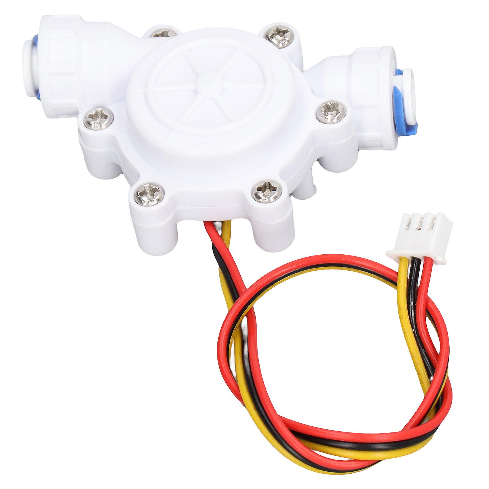 Water Flow Sensor for Dispenser with Barb Interface Hall Sensor 3P ...