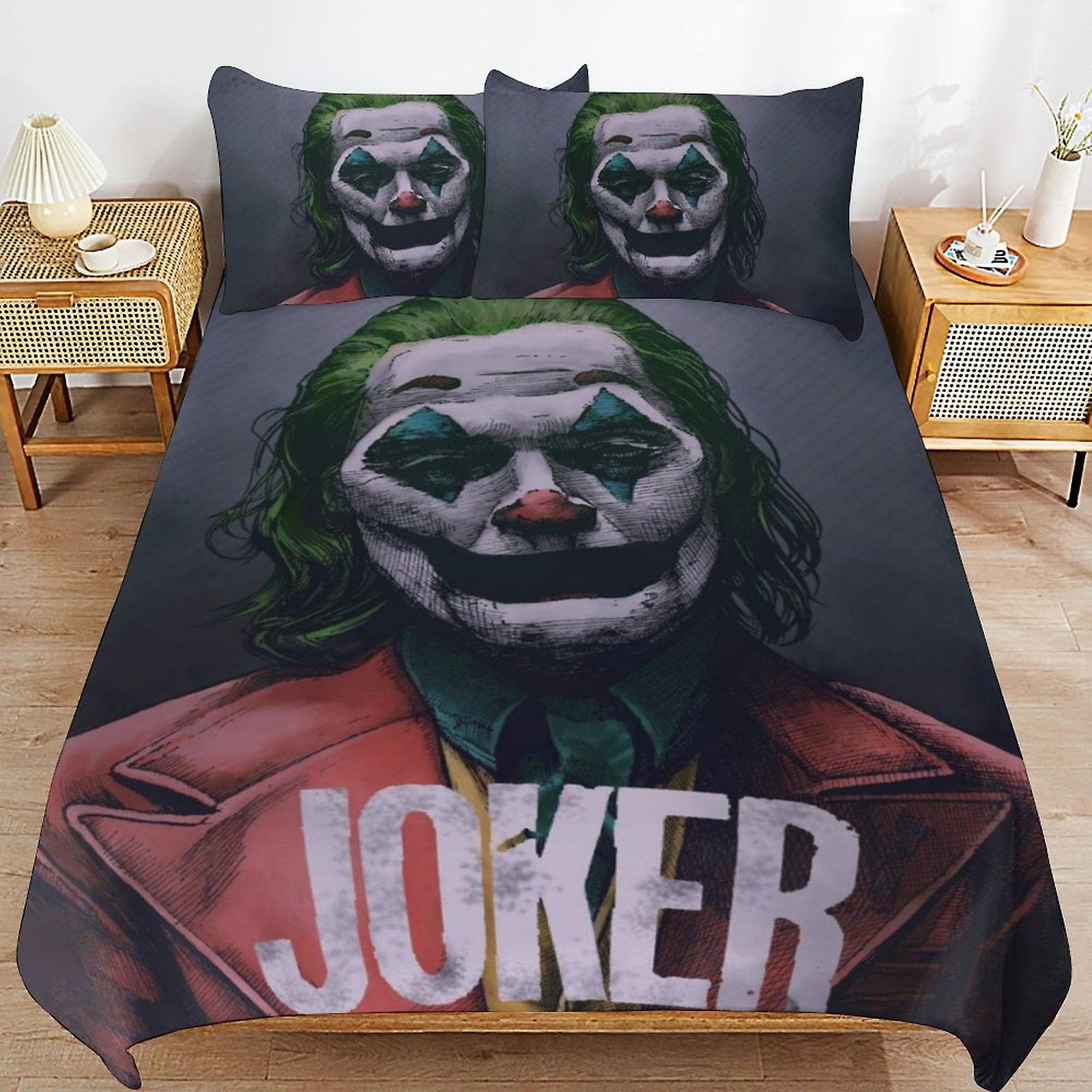 Joker Bedding Sets Cute Bed Cover Anime Cartoon 3D Printed Lightweight ...