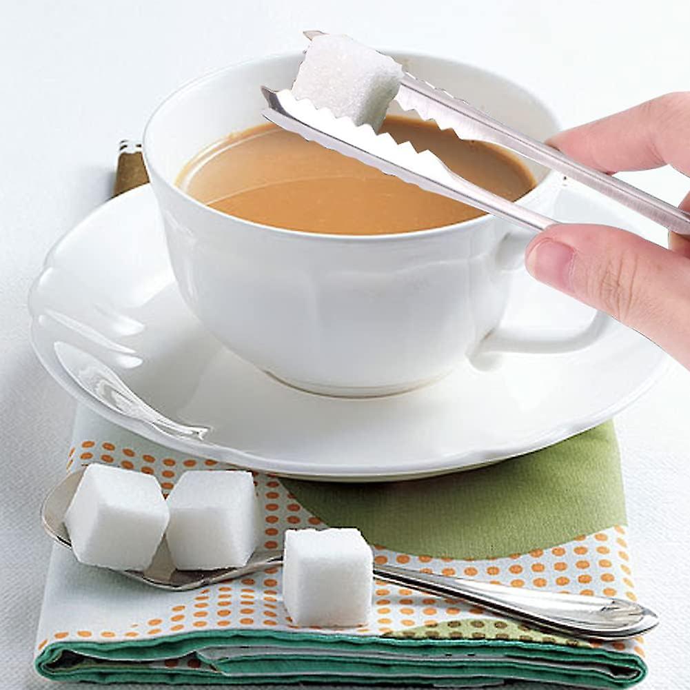 12pcs Sugar Tongs Bar Ice Tongs Candy Tongs Ice Cube Tongs Stainless ...