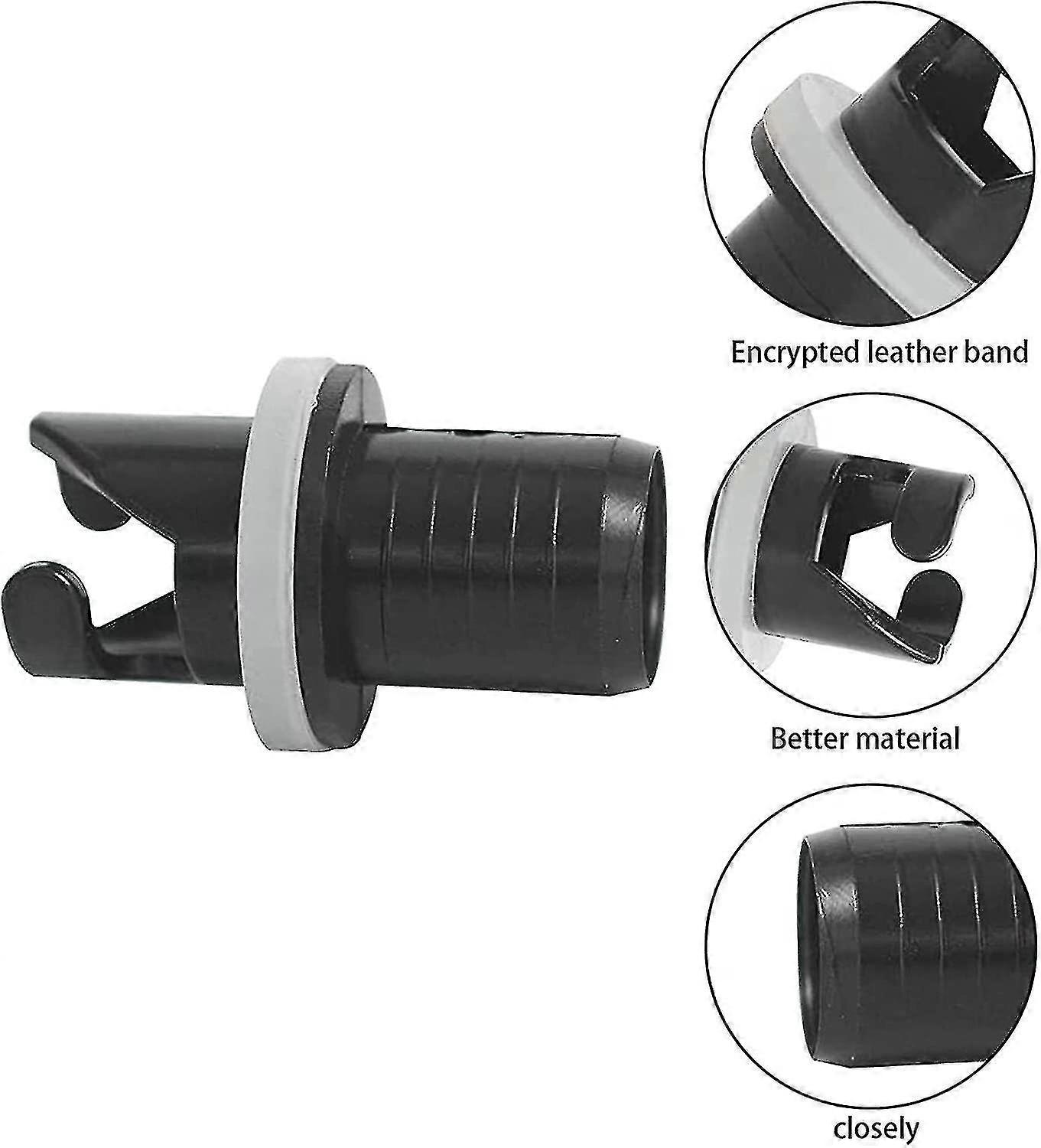 Boat Foot Pump Hose Adapter, H-r Valve Kayak Adapter Inflatable Boat ...
