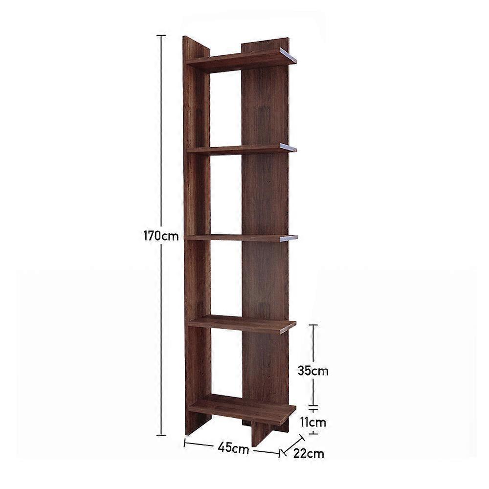 Livingandhome 5 Tier Corner Shelf Unit Ladder Storage Rack Display ...