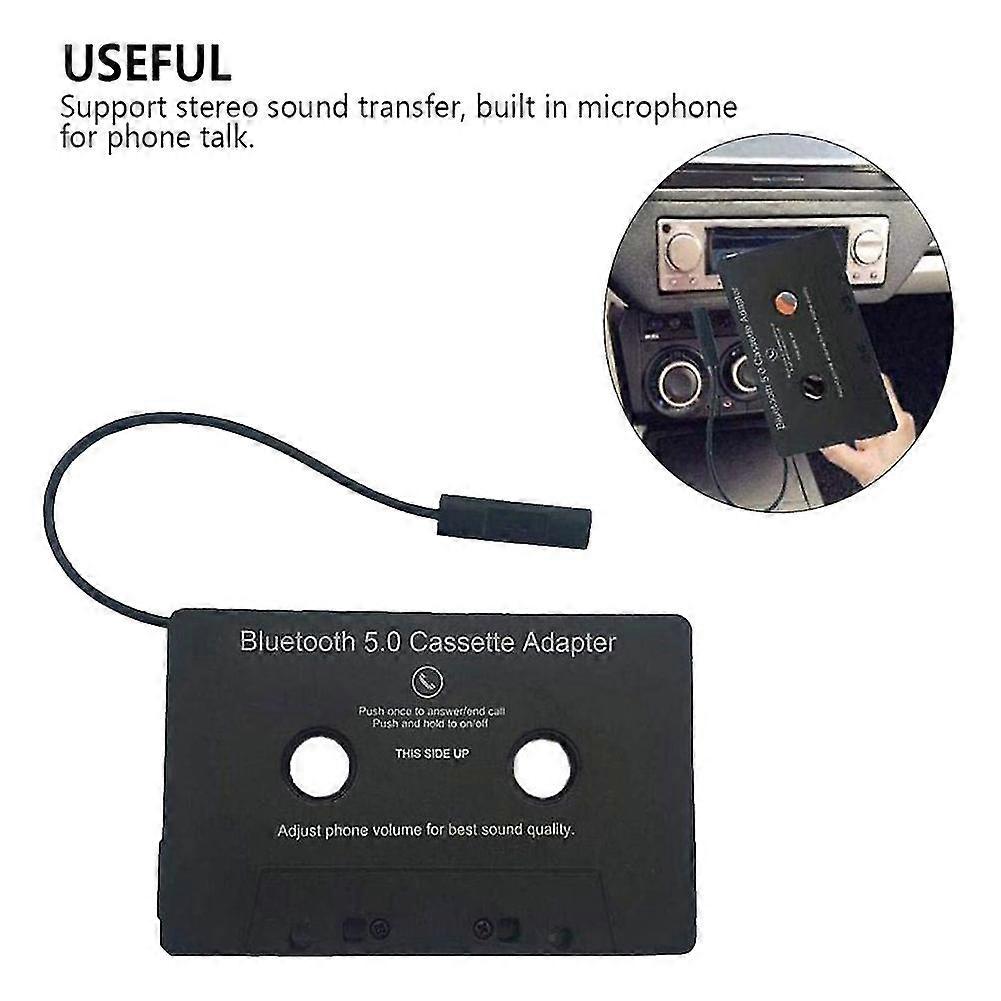 Universal Cassette Bluetooth 5.0 Adapter Converter Car Tape For Aux ...