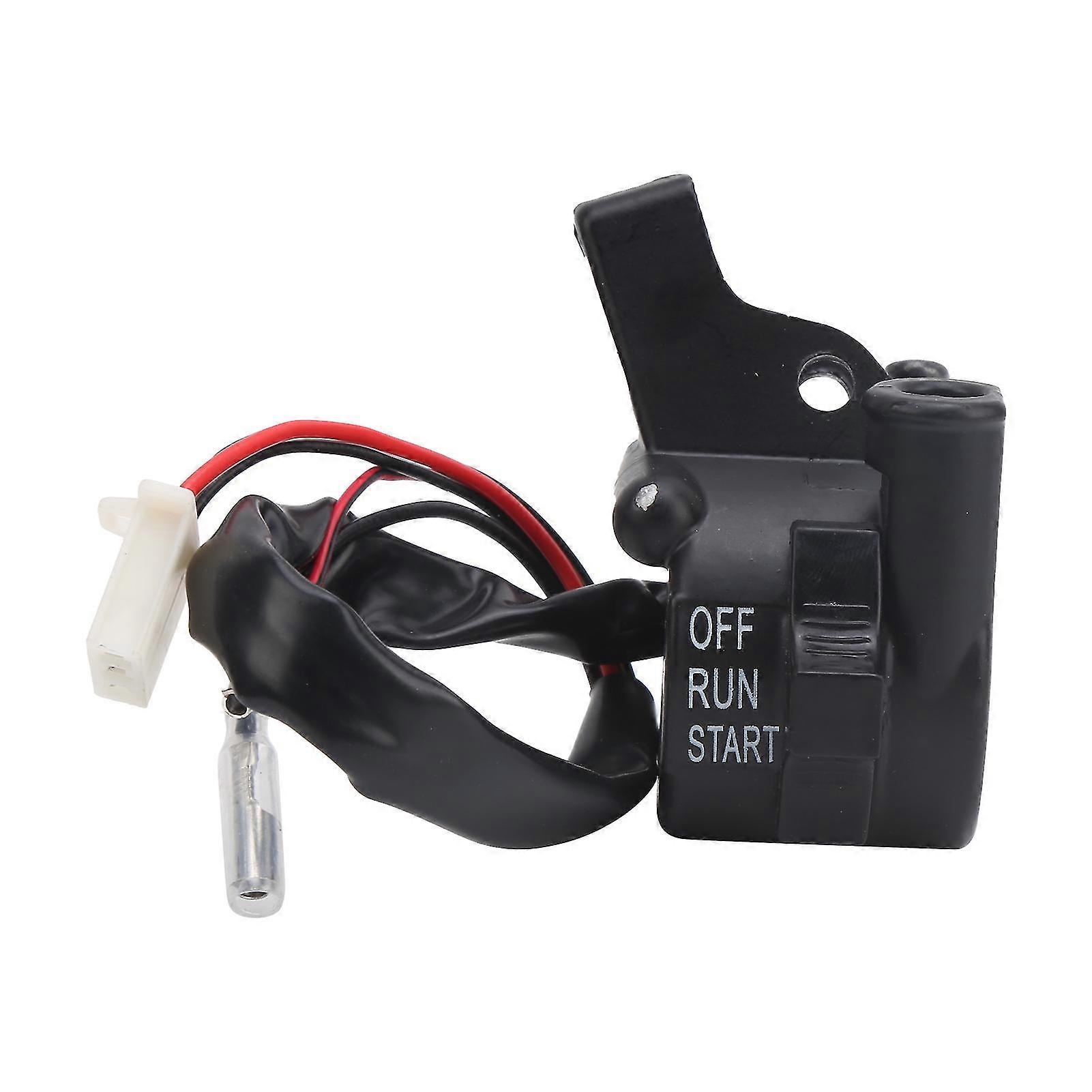 Throttle Grip Cable Brake Lever Ignition Switch Kit Fit for Yamaha ...