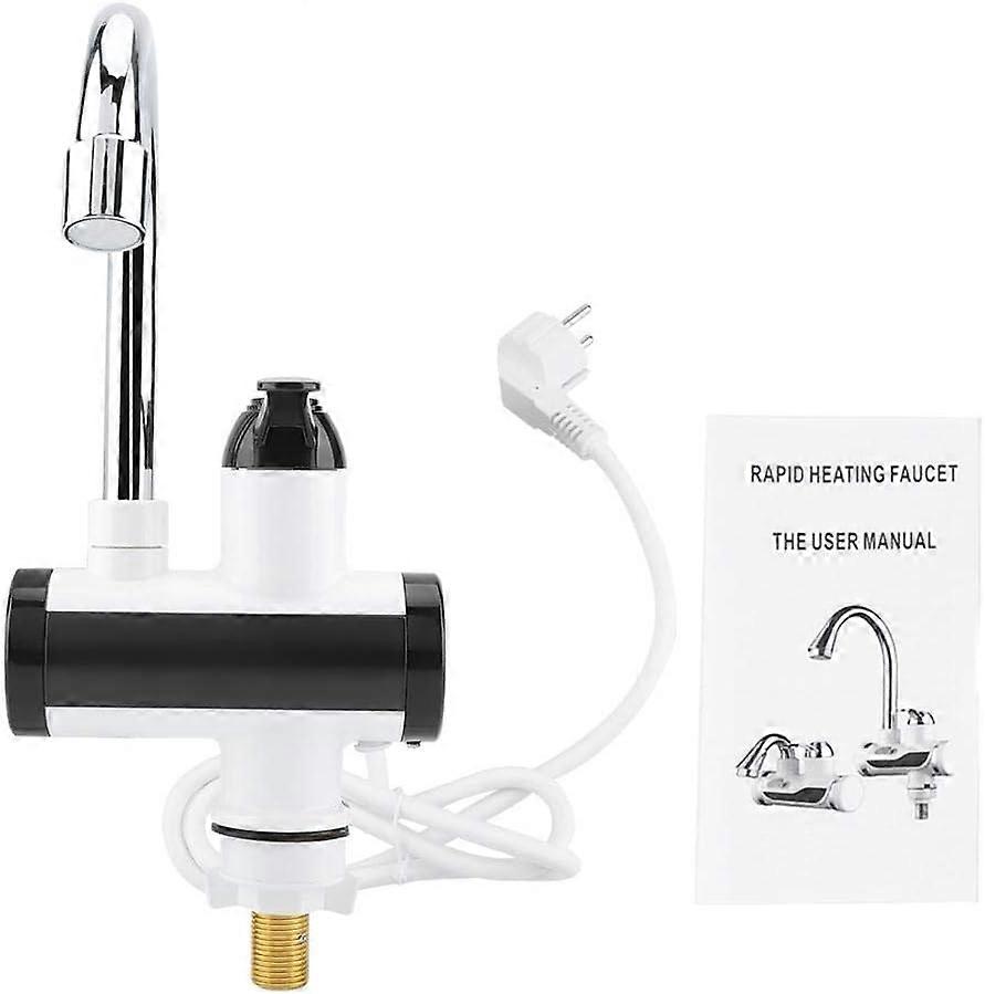 3000W temperature display instant hot water tap electric kitchen tap ...