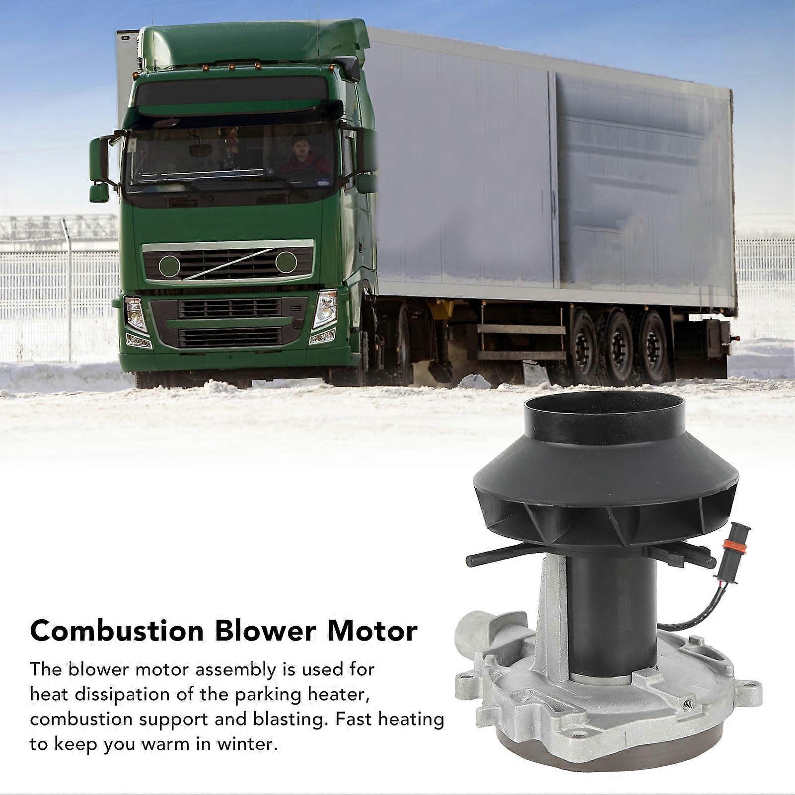 12V 5KW Car Blower Motor Combustion Air Fan Assembly Waterproof for ...