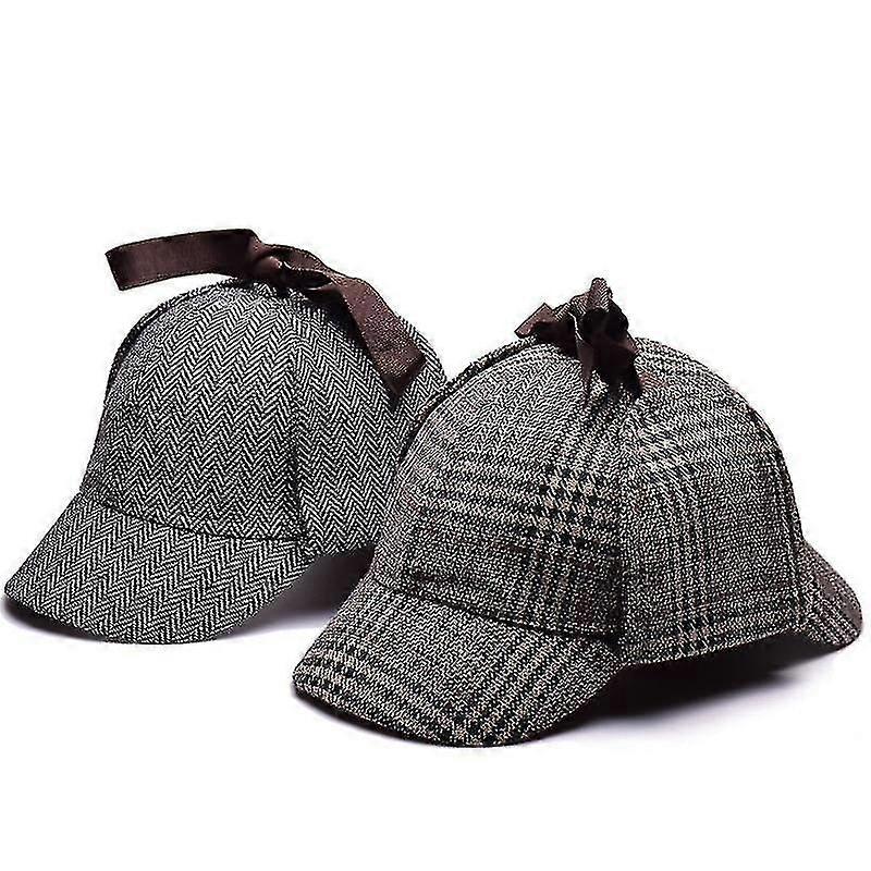1 Pcs Sherlock Holmes Detective Beret Hat Unisex Cosplay Accessories (d ...