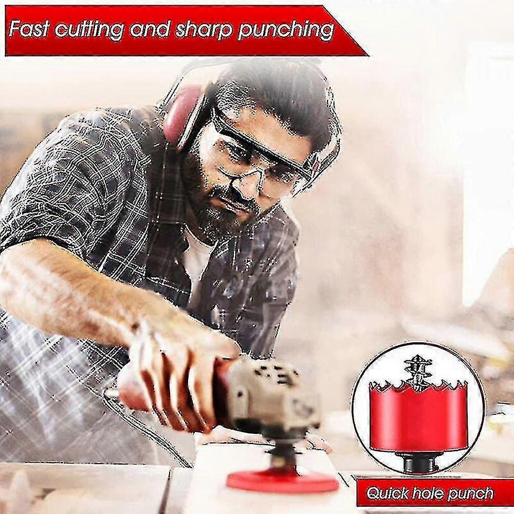 180mm Hole Saw, Hss M42 Bi-metal High Speed Steel, Hole Cutter With Hex ...