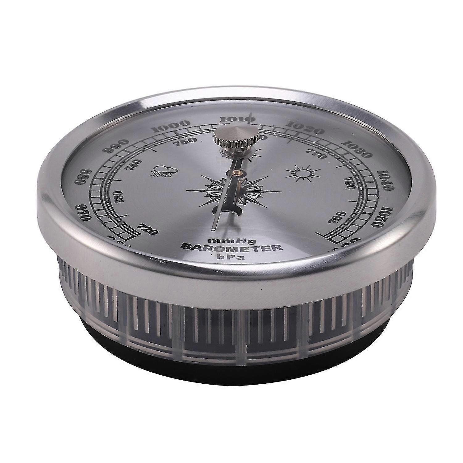 Pressure Gauge Weather Station Metal Wall Hanging Barometer Atmospheric ...