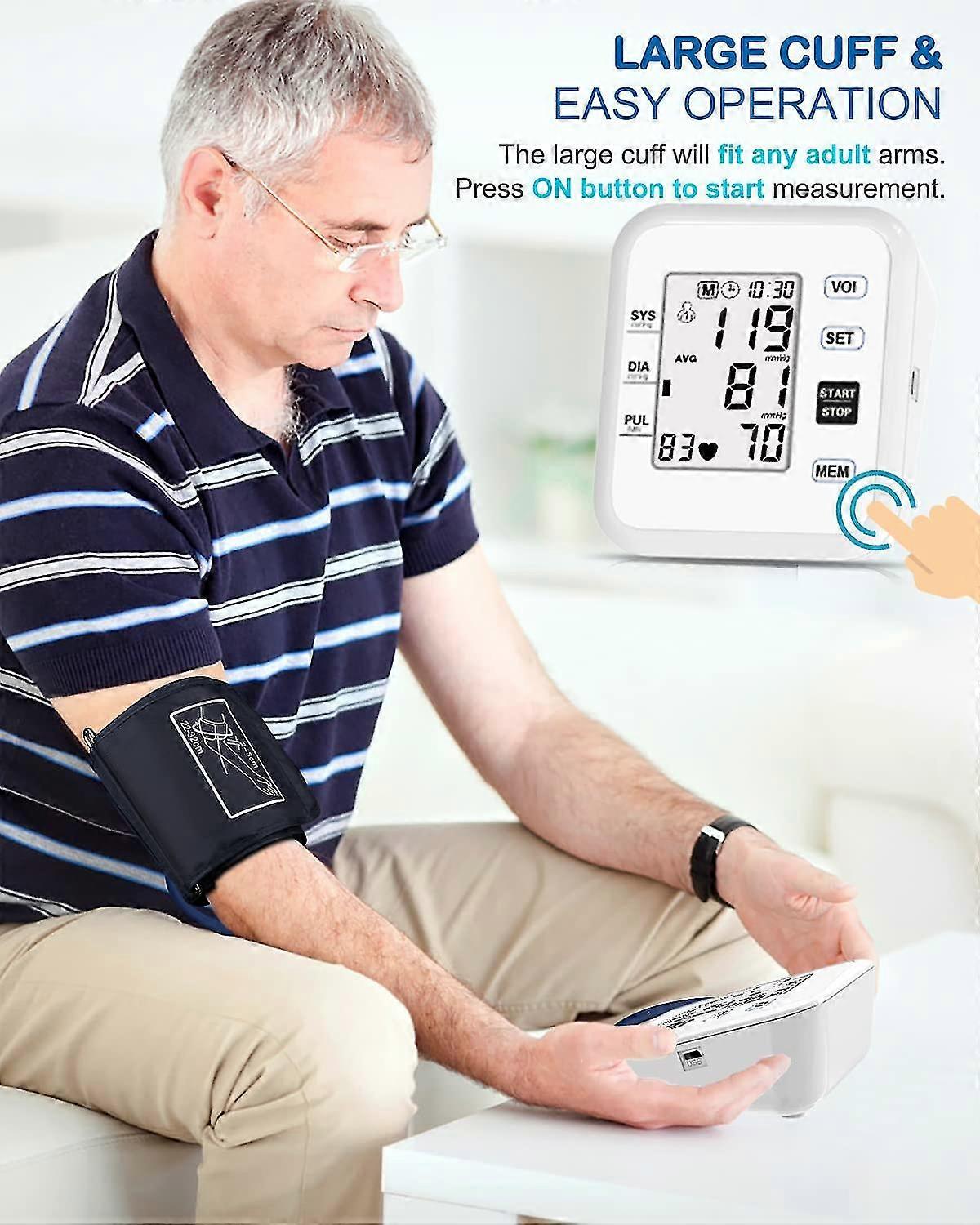 Blood Pressure Machine, Blood Pressure Monitor Upper Arm, Bp Monitor ...