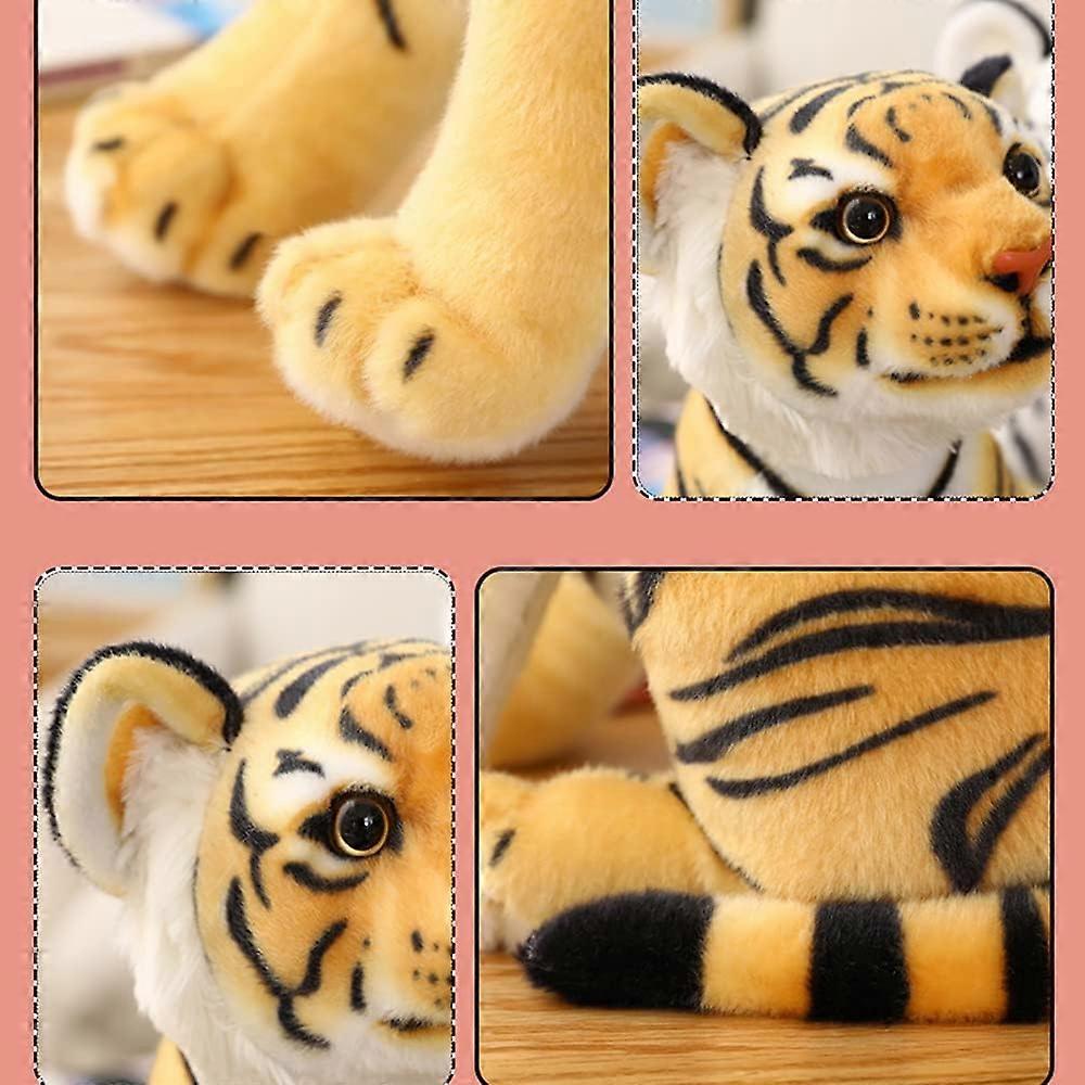 Tiger Tale Toys Cute Lifelike Tiger Stuffed Animals Animals Kids Toy ...