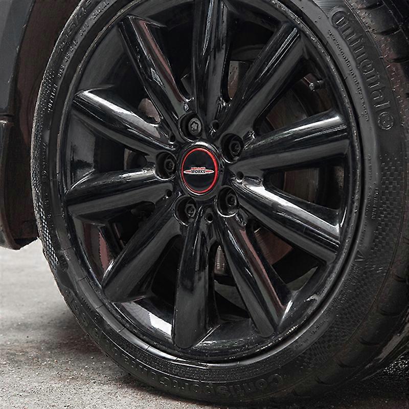 Car Wheel Hub Cover Cap Sticker Rim Decal Tire Center Emblem For MINI ...