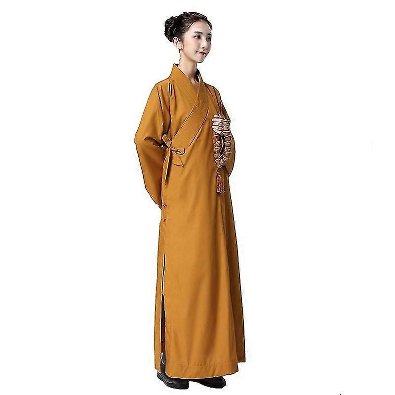 Buddhist Monk Robes Female Uniform Zen Clothing Shaolin Monk Clothes ...