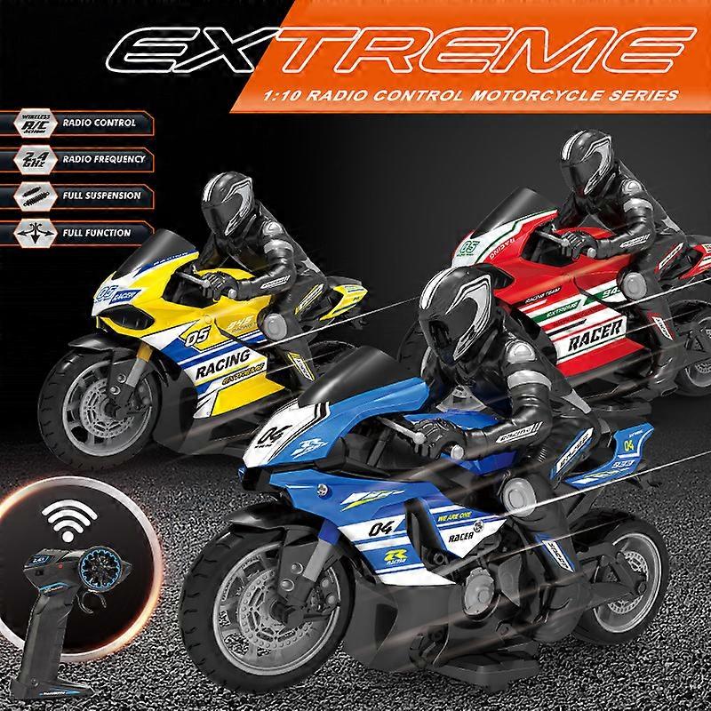 High Speed Racing Motorcycle 1:10 Scale Ducati 4 Channels Remote ...