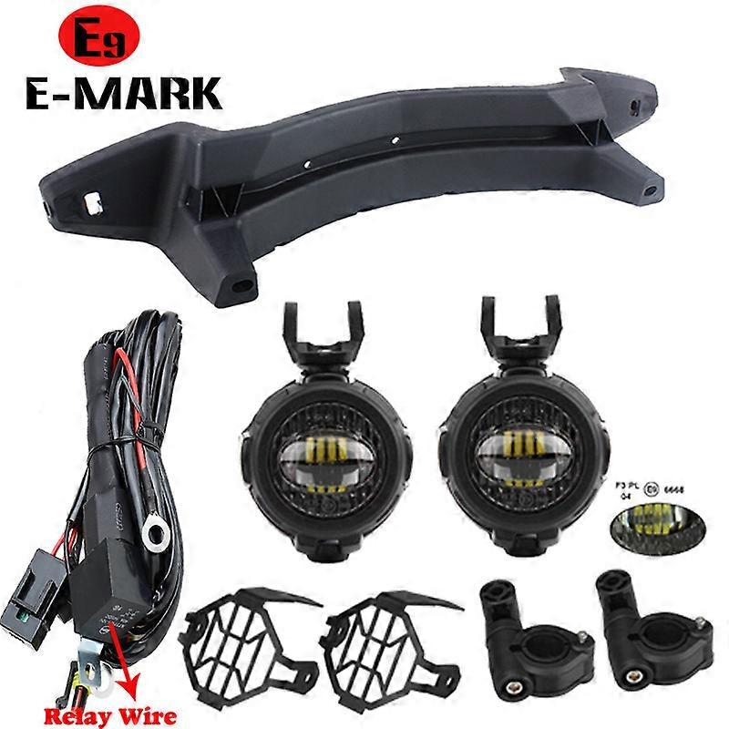 Till BMW R 1200 GS Adv LC R1250GS Fästen fram för fordonsbelysning LED ...