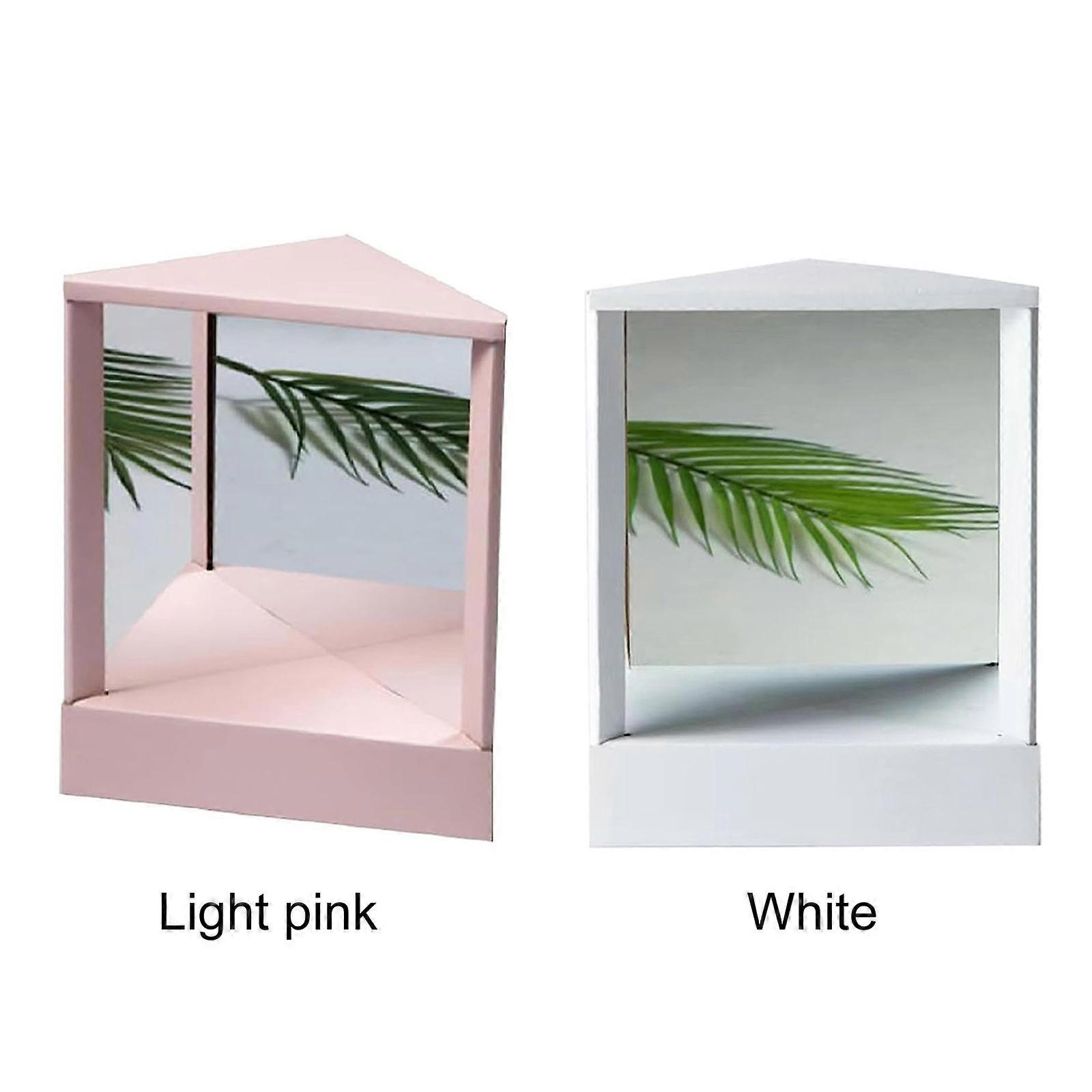 True Mirror Non Reversing, Triangular Fixed Non-reversing Mirror, Inverted Non Reversing Makeup ...