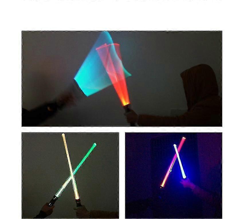 Led Dual Laser Swords(7 Colors), Realistic Handle For Kids, Fx Sound ...