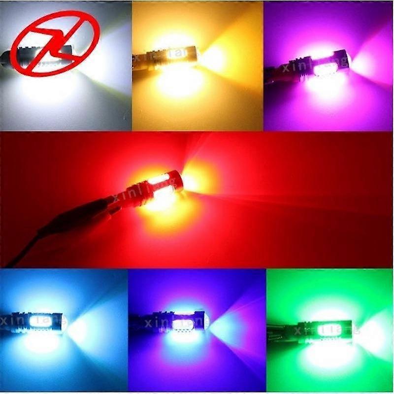 2pcs LED Car LED Retrofit Lights H21W BAY9S Reversing Lights Steering ...