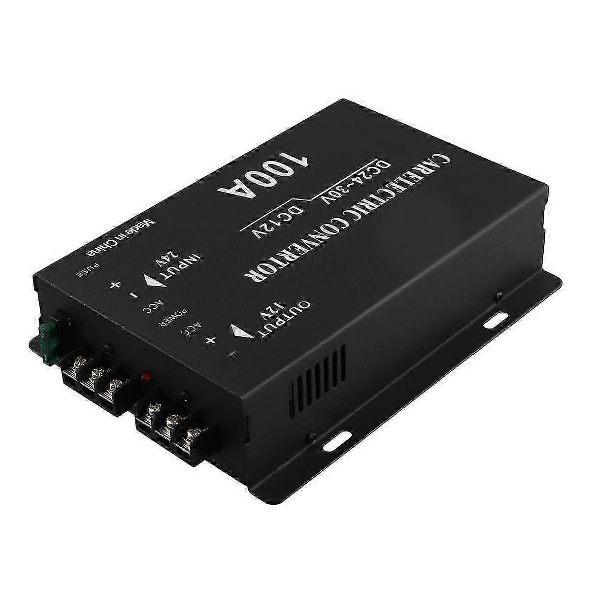 DC 24V to 12V DC Step-Down Voltage Converter 100A 1200W DC Buck Module ...