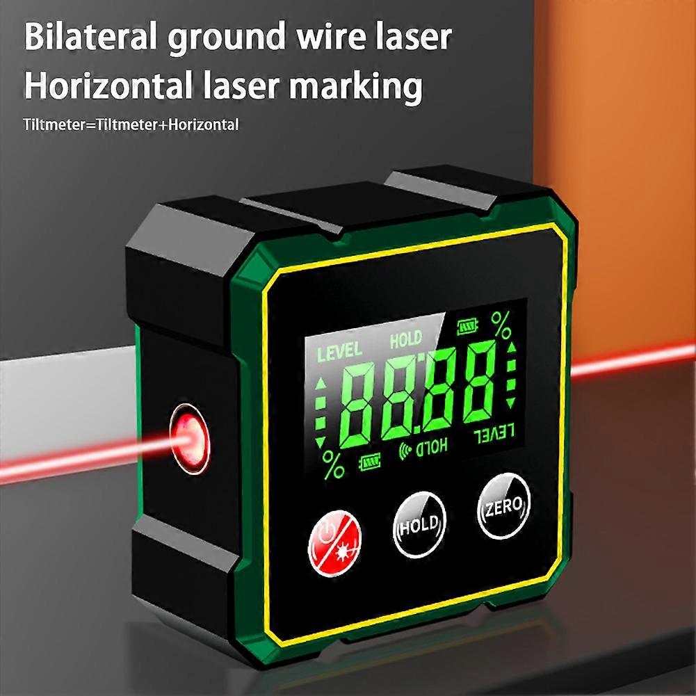 Digital Angle Finder with Electronic Lasers Slope Meter Angle ...