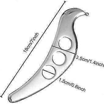 Gua Sha Massage Tool 420 Stainless Steel Scraping Board Body Scraper ...