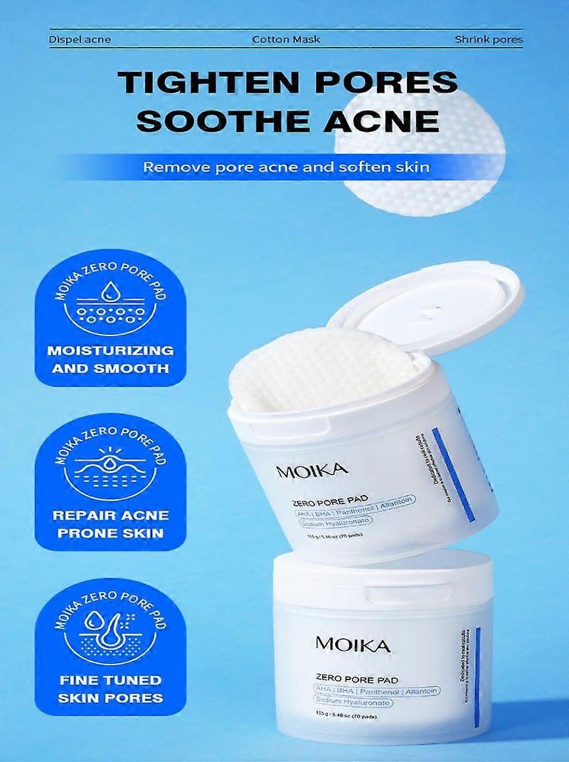 Zero Pore Pads, Dual-Textured Facial Toner Pads for Exfoliation and ...