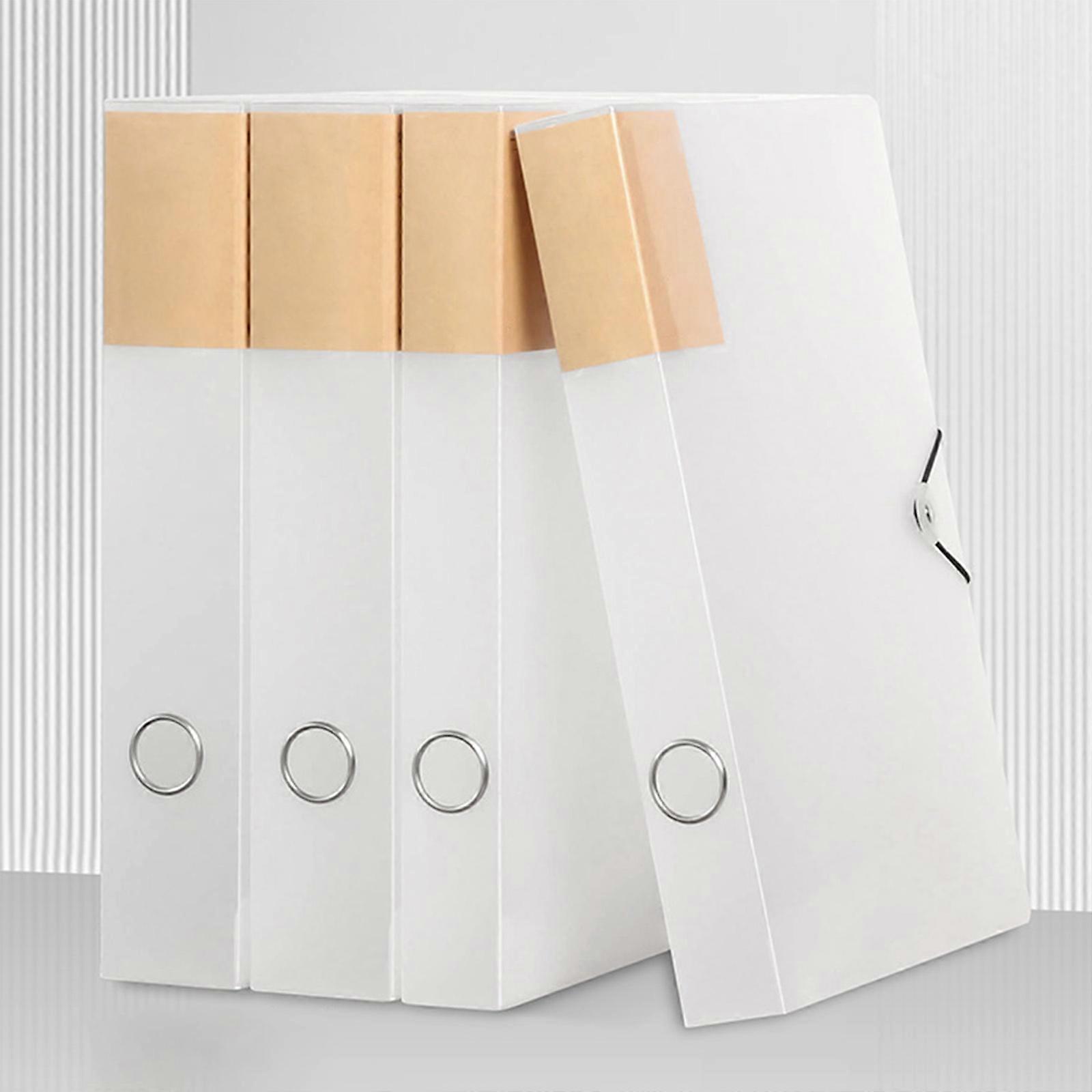 File Folder Organiser Plastic Storage File Box Archives Case Document ...