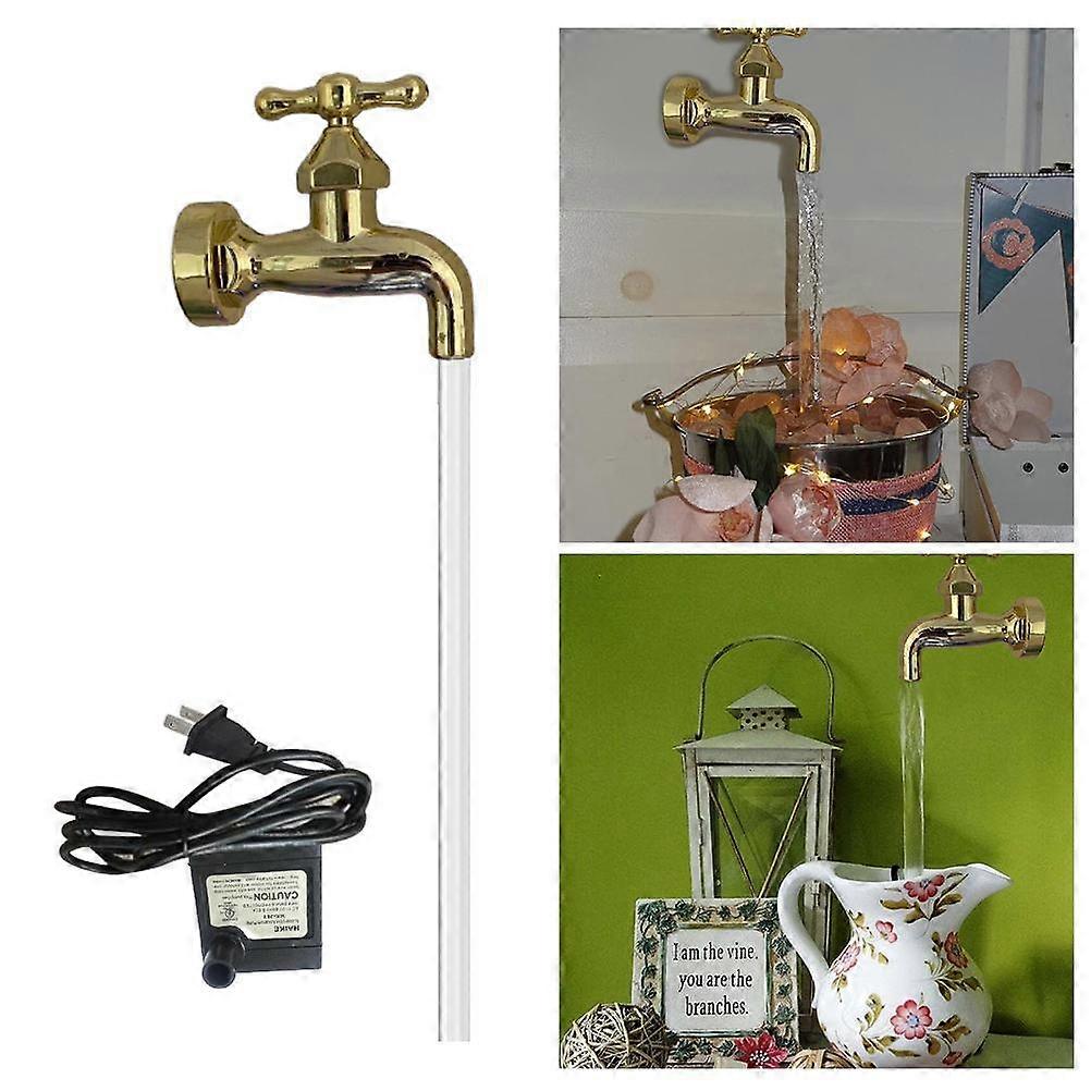 Floating Tap Fountain, Durable Outdoor Water Feature Ornament ...