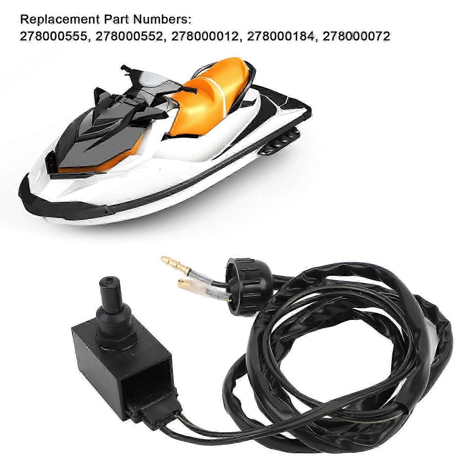 Safety Tether Switch 278000012 Sensitive Replacement For SeaDoo ...