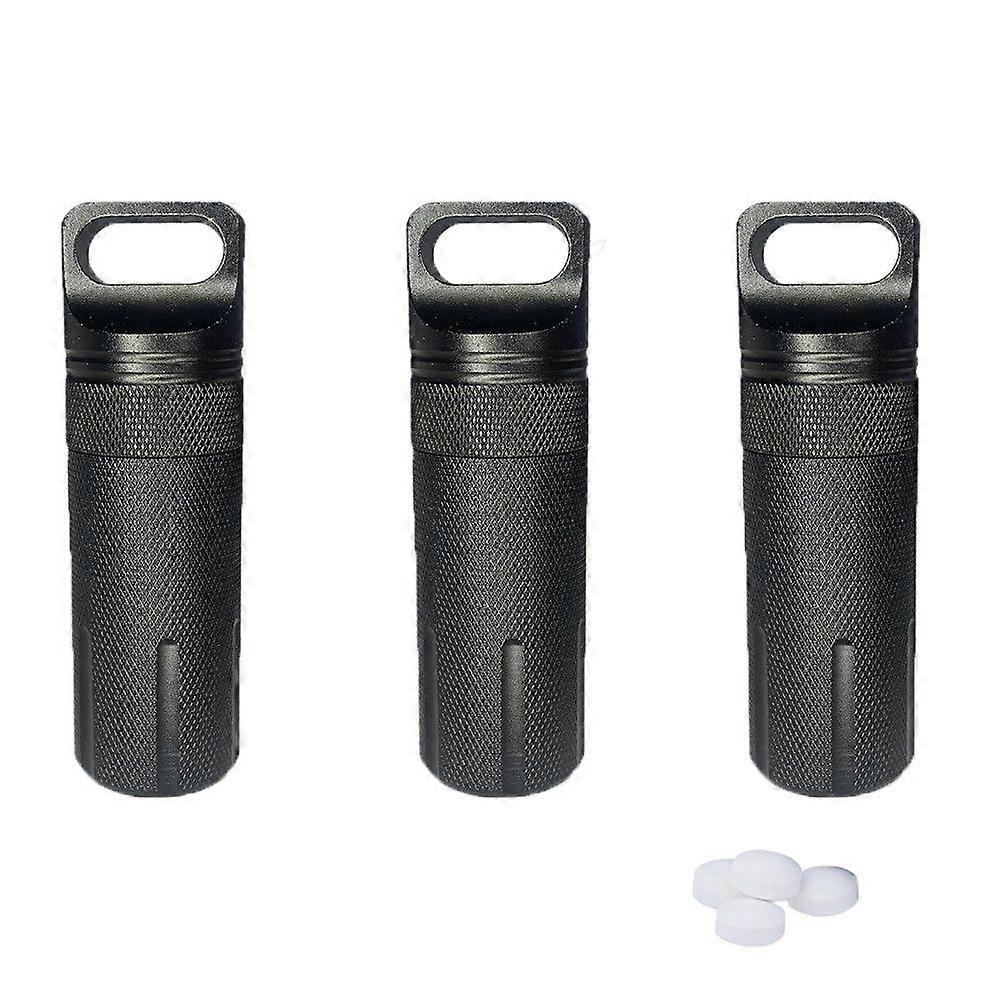 Pillbox Portable Waterproof Sealed Capsule Aluminum Alloy Compact ...