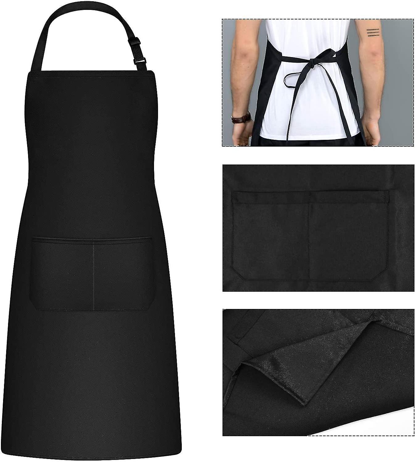 Pieces Kitchen Aprons For Men Women, Household Apron Tool Holder Aprons ...