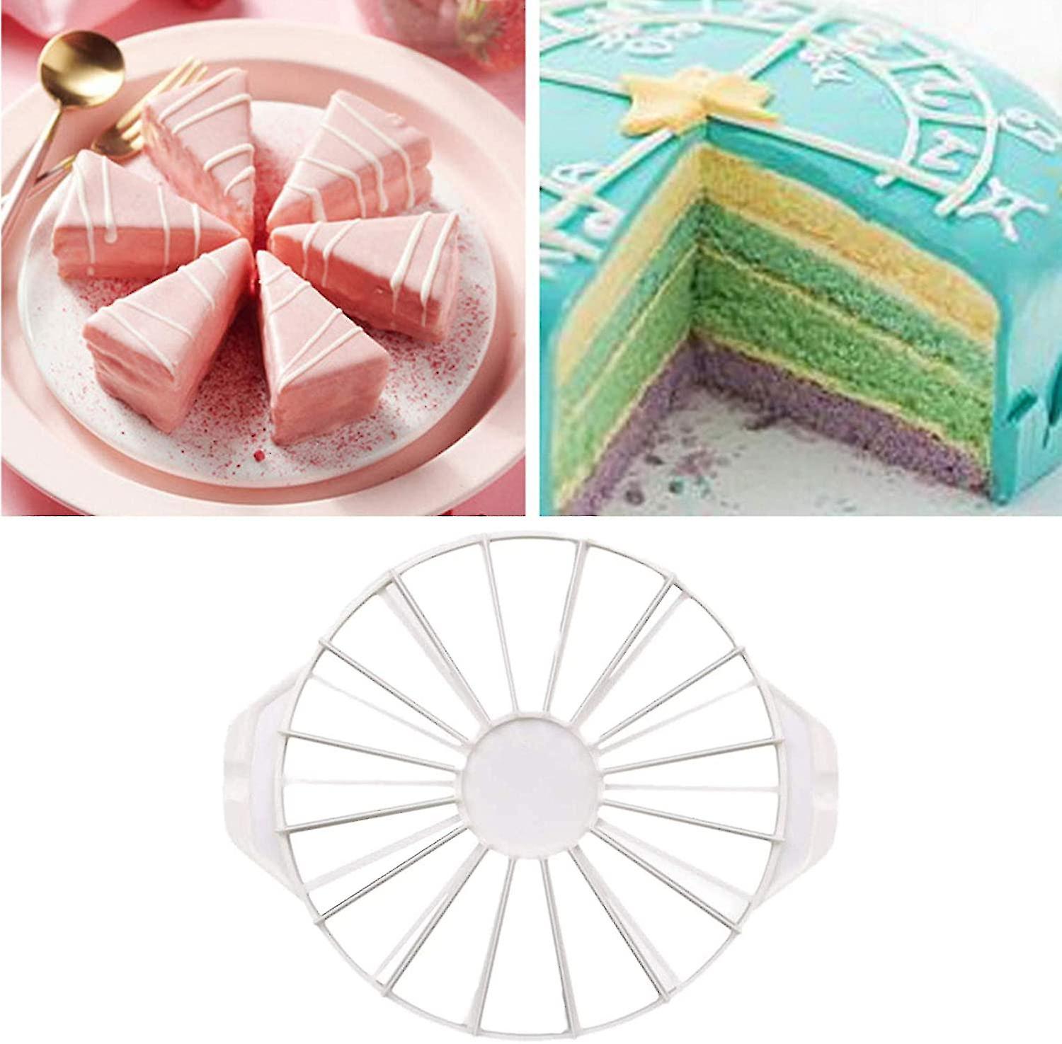 Cake Cooler And Cake Divider, Double Function, Round1pcs-white | Fruugo UK