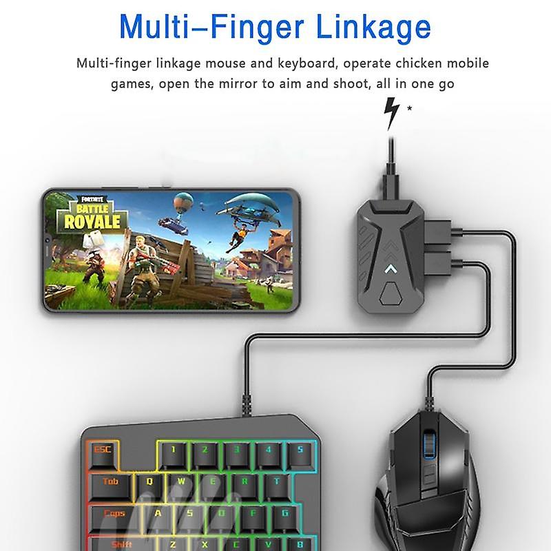 Keyboard And Mouse Converter Portable Mobile Gaming Keyboard Mouse ...