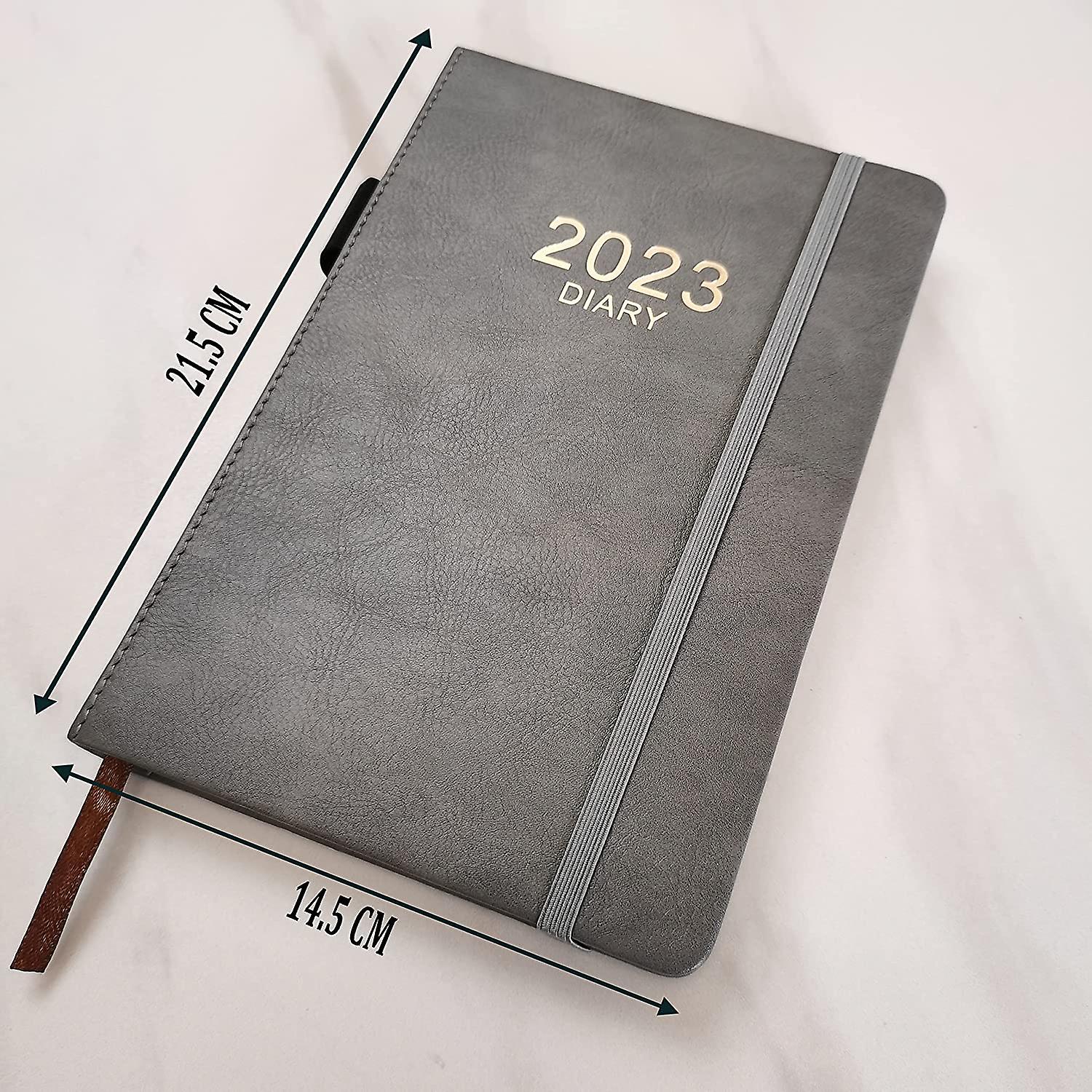 Academic Diary 2023 A5 Day Per Page, Daily Diary 2023 From Jan 2023 To Dec 2023, Productivity A5 ...