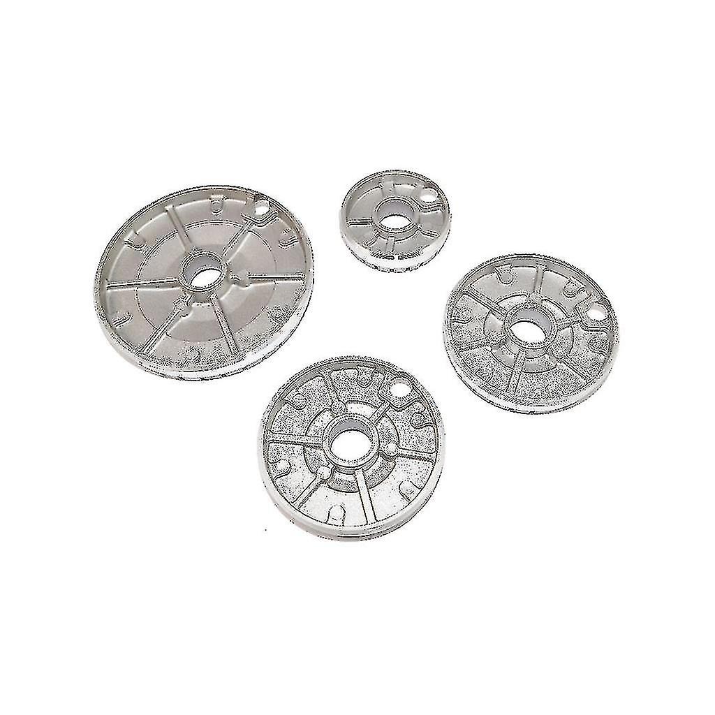 Universal Hob Cooker Gas Burner Base And Cap Set 4 Piece 55mm 75mm ...
