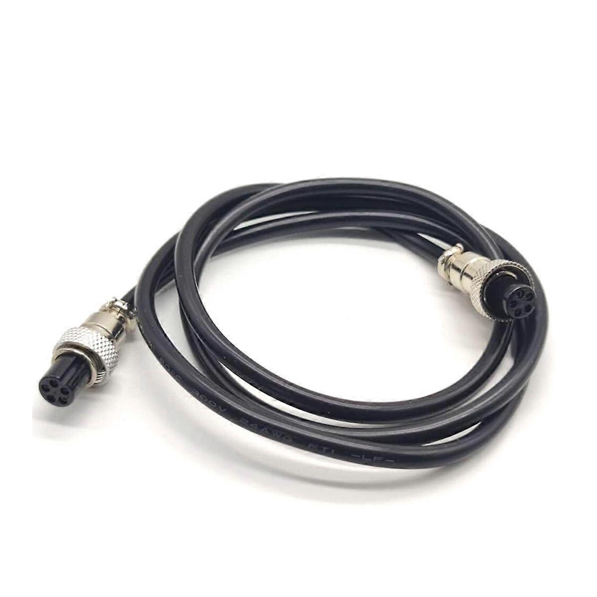GX16 Aviation Connection Cable Female 5pin Aviation Extension Cable 1M ...