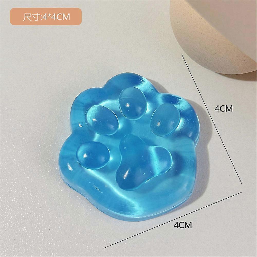 Kawaii Mochi Squishy Toys Mini Cat Paw Fish Ice Block Stress Ball Toy ...