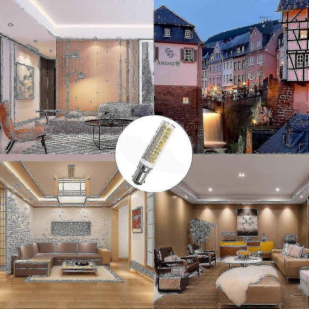 New B15d Led Bulbs 8w Equivalent 90w 80w 75w Warm White B15 Base 910lm ...